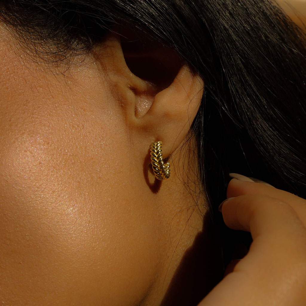 Braided Hoops – Boheme Collective